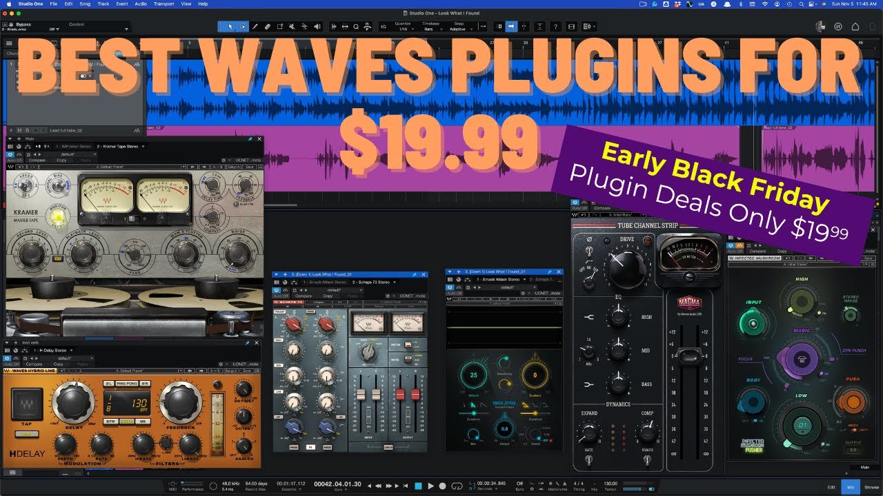 Best Waves Plugins for $19.99 Early Black Friday Sale - YouTube