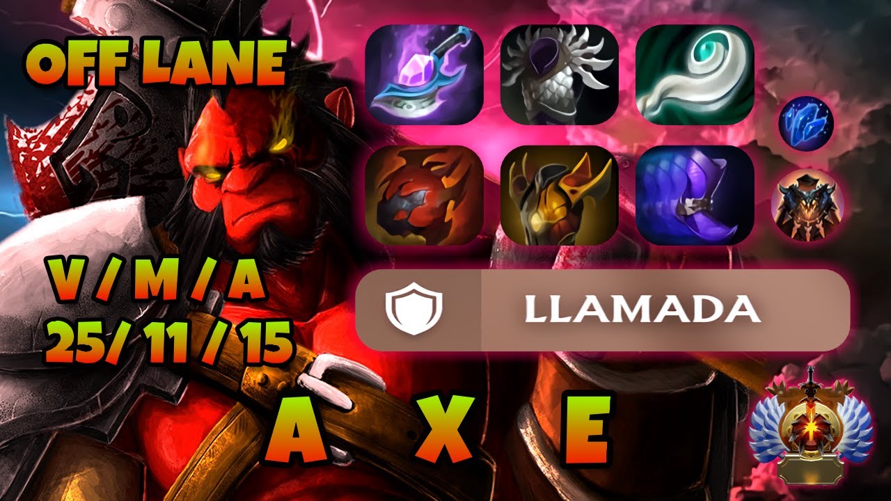 AXE OFFLANE|🔥| DOTA 2 INMORTAL ⚔️ ONLYFIGHTS ⚔️ |🔥| [[PATCH 7.39]] - YouTube