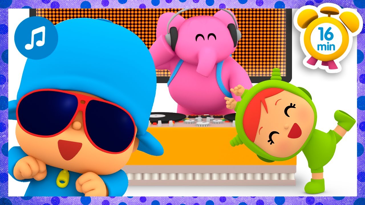 🪩 POCOYO DISCO + More Nursery Rhymes & Kids Songs [ 16 minutes ...