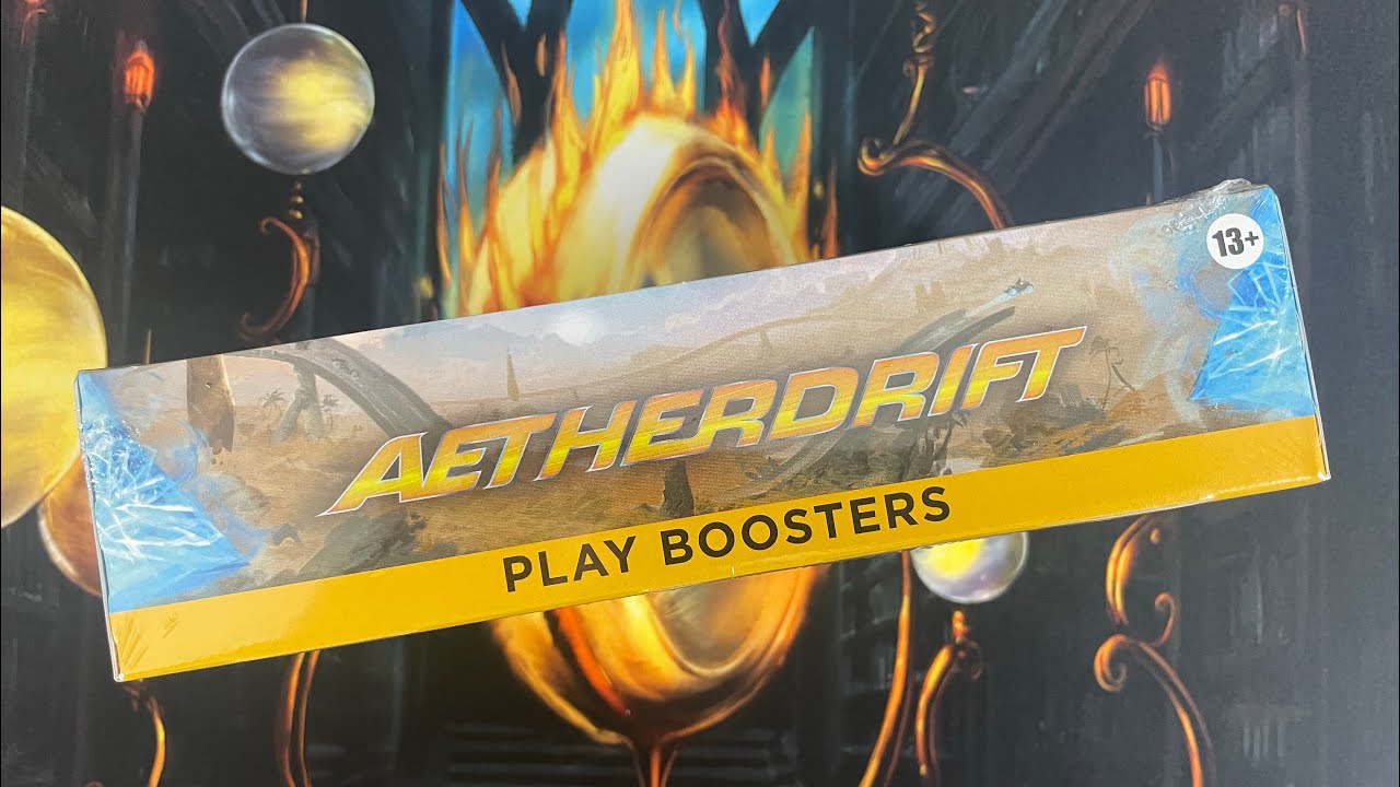 Aetherdrift Play Booster Box Opening - I Can Live With This… - YouTube