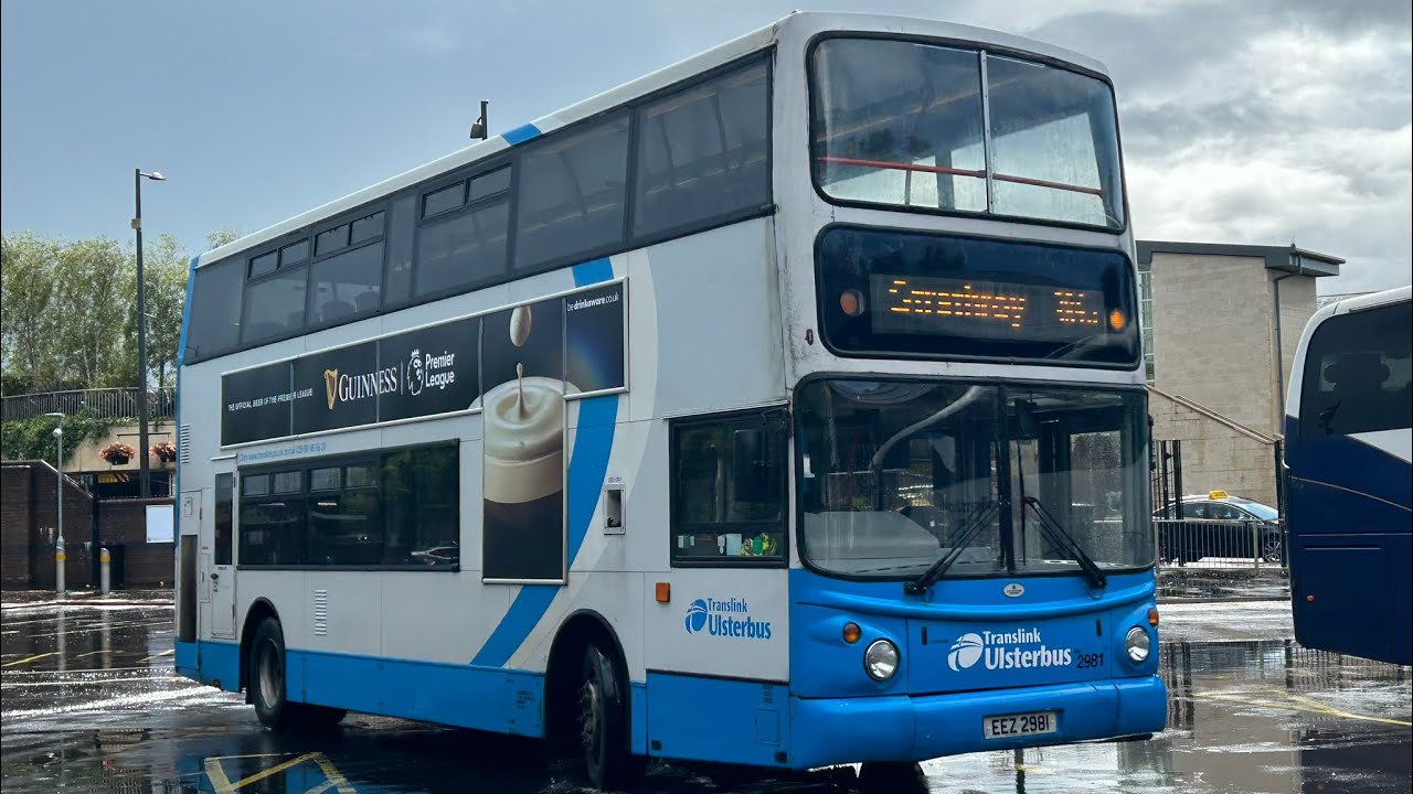 Translink Ulsterbus Volvo B7TL ALX400 2981 (Route 384a) - YouTube