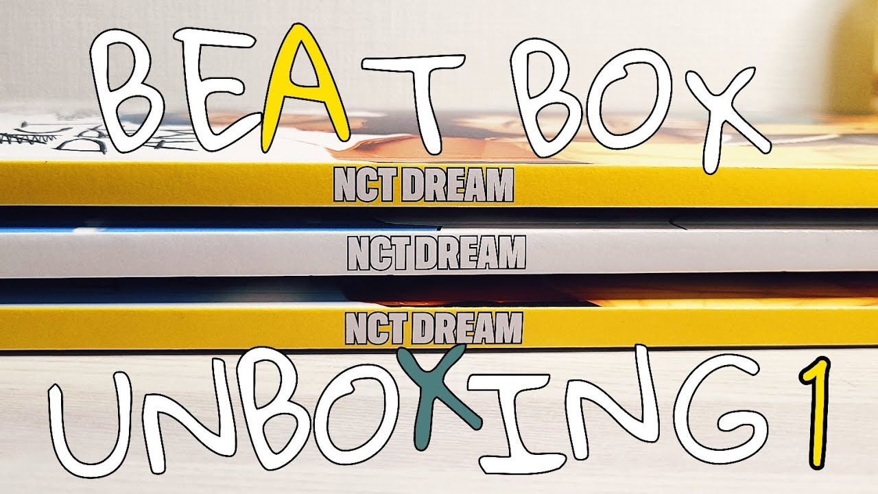 【NCT DREAM】BEAT BOX UNBOXING ①【開封動画】 - YouTube