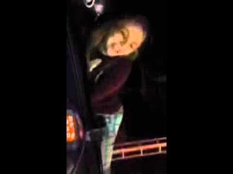 Girl on car bonnet - YouTube