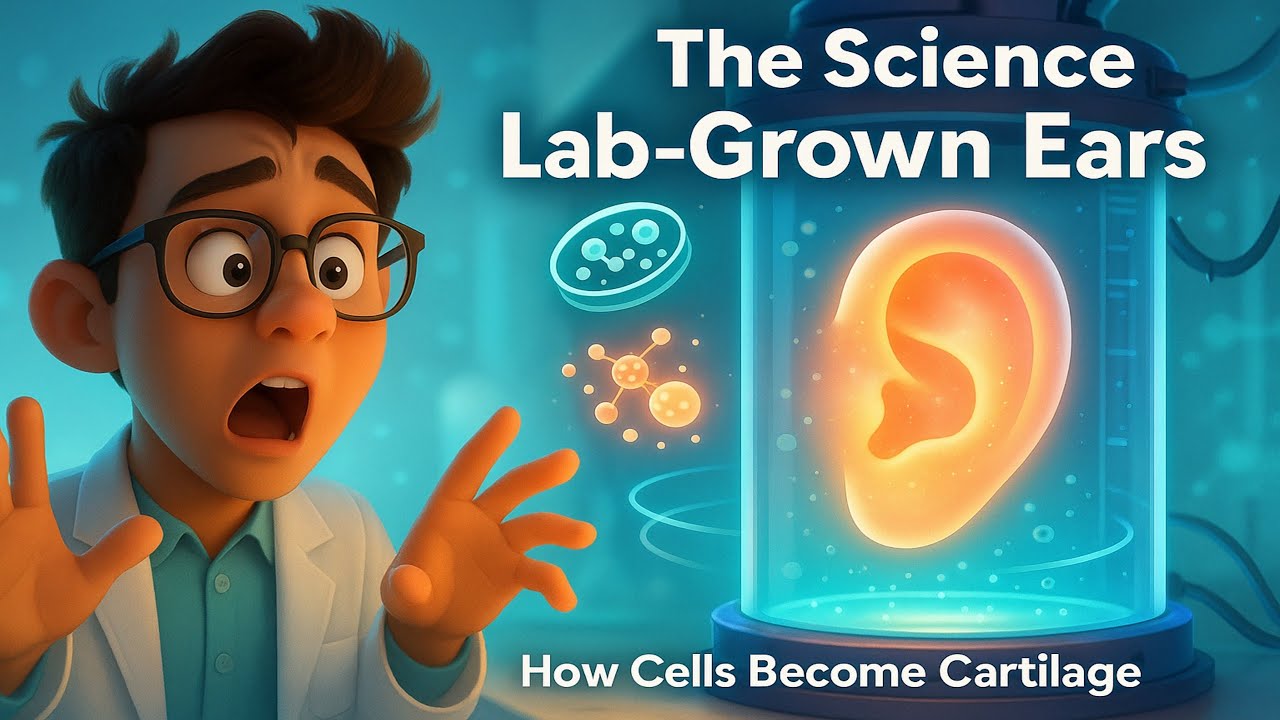 From Cells to Cartilage: How a Working Human Ear Is Grown in the Lab 🔬🧫 ...