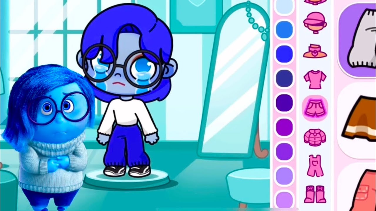 Inside Out 2 Characters in Avatar World | Joy, Envy, Anxiety, Disgust ...