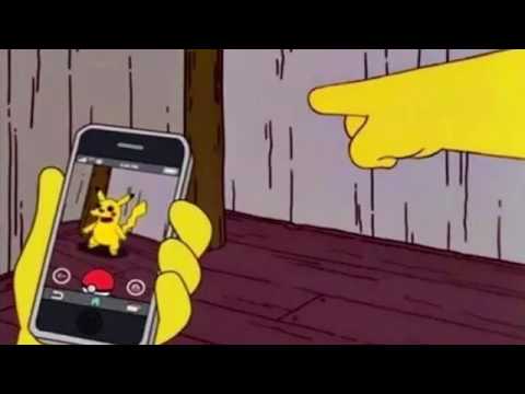 Did The Simpsons Predict Pokemon Go? - YouTube
