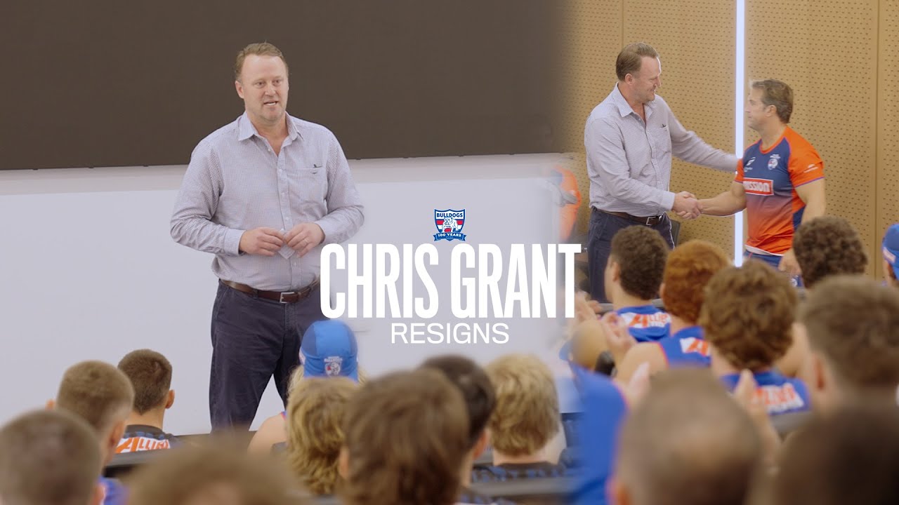 Chris Grant says goodbye after 30 YEARS of service - YouTube