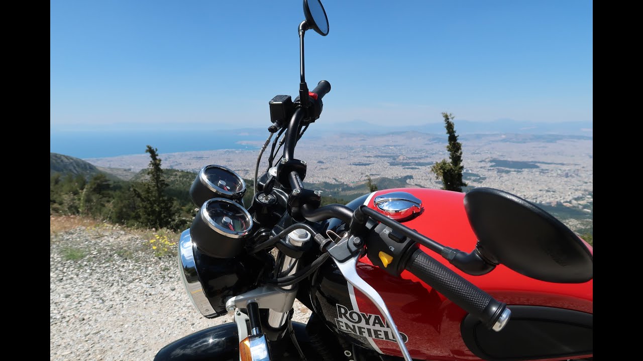 Royal Enfield Interceptor 650 Renthal handlebar installation - YouTube