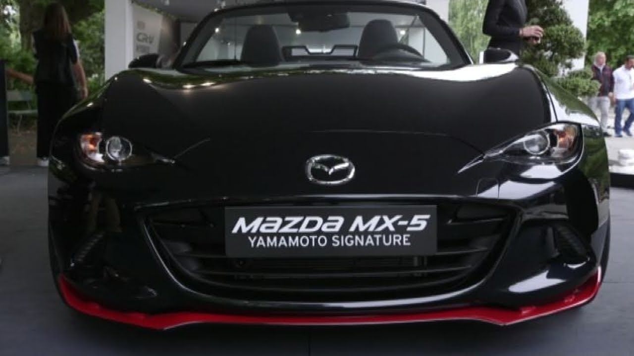 Mazda al Salone di Torino con esclusiva MX-5 Yamamoto Signature - YouTube