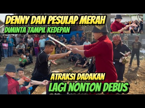Denny dan pesulap merah diminta maju kedepan