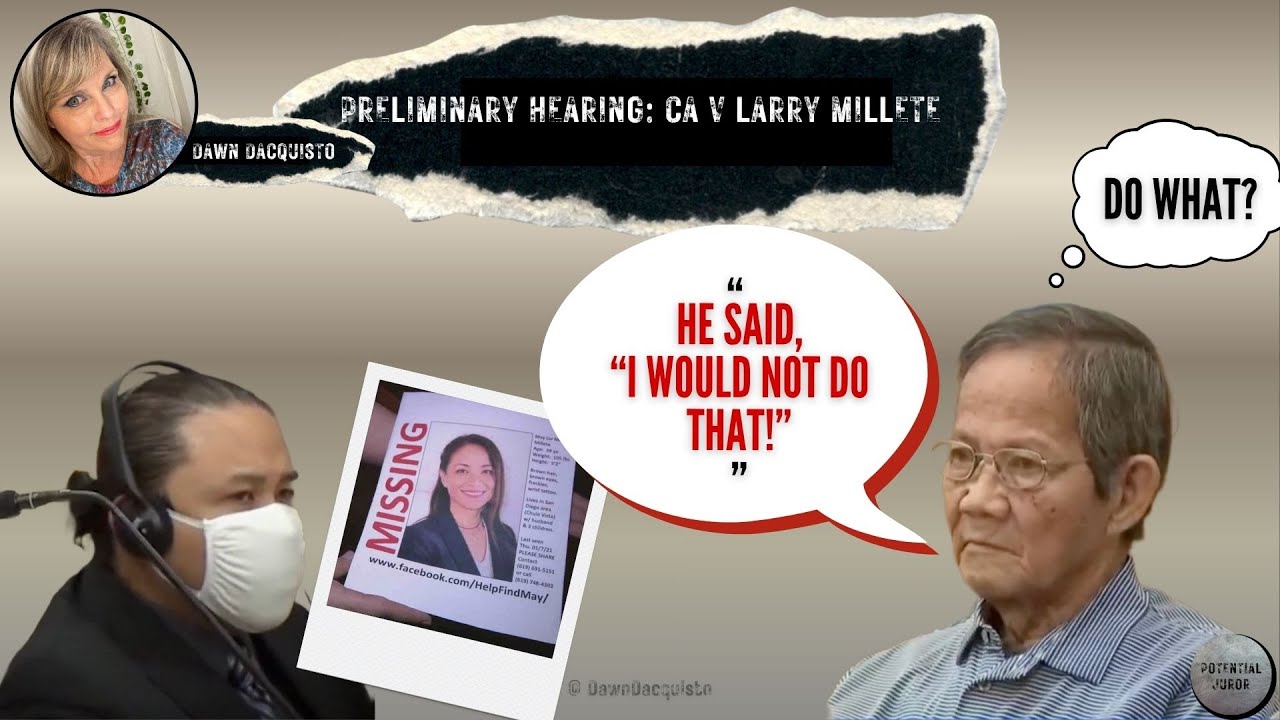 Larry Makes Suspicious Statement to Maya's Father | CA v Larry Millete ...