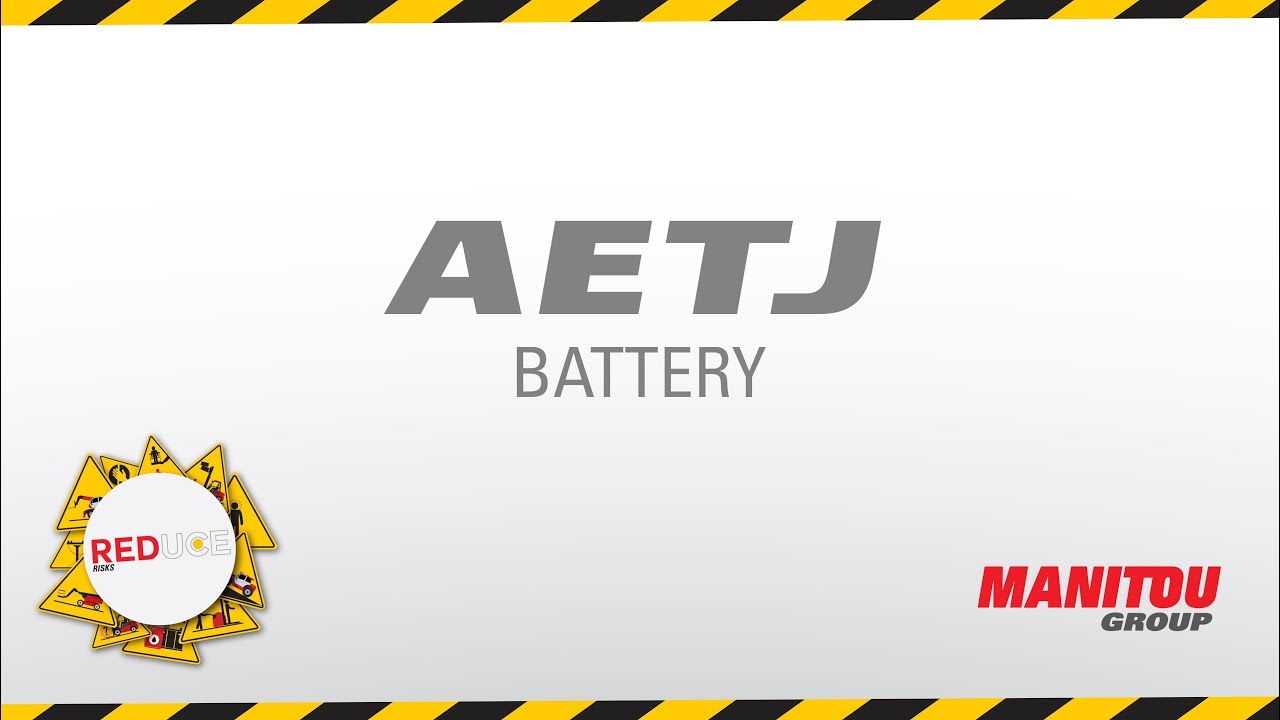 Manitou - Aerial work platform - AETJ - Battery - YouTube