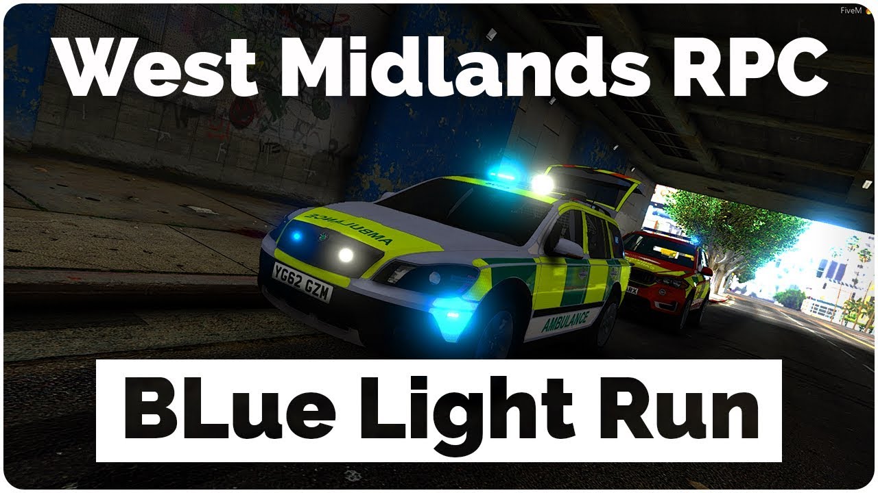 West Midlands RPC - Blue Light Run's in our new vehicles - YouTube