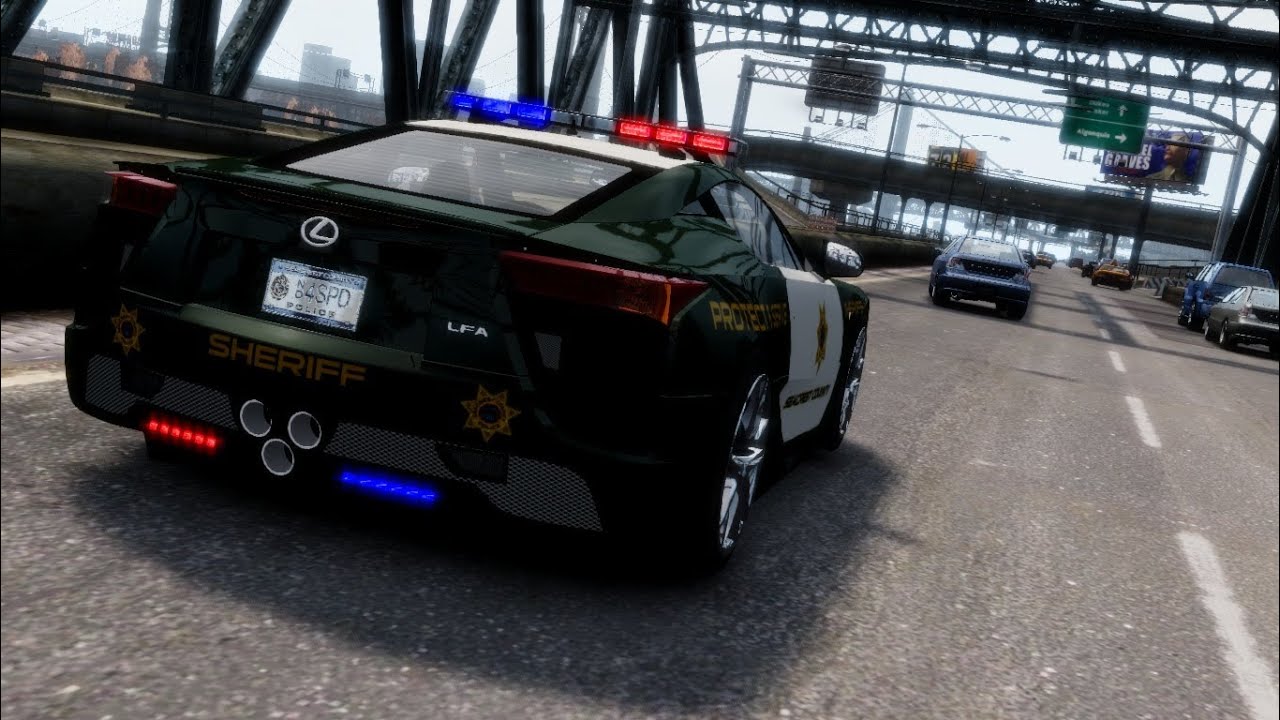 LCPDFR: State Police Patrol - Lexus LFA "Need For Speed" - YouTube