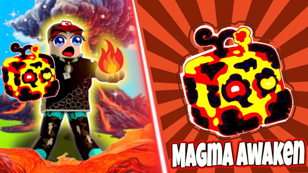 Beating Blox Fruits As Sakazuki | Full Rabbit V4 Awakened | Using Magma ...