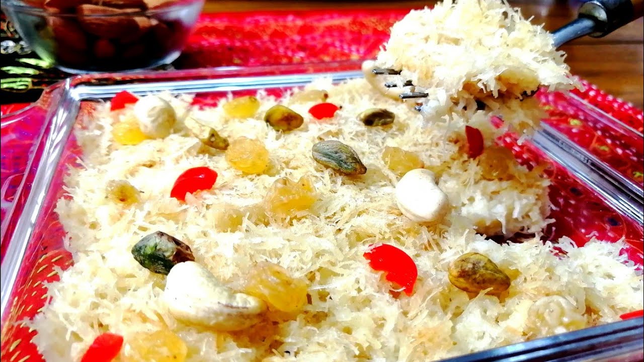 দুধে ভেজান লাচ্ছা সেমাই তৈরির সহজ রেসিপি || Milk Soaked Easy Lassa ...