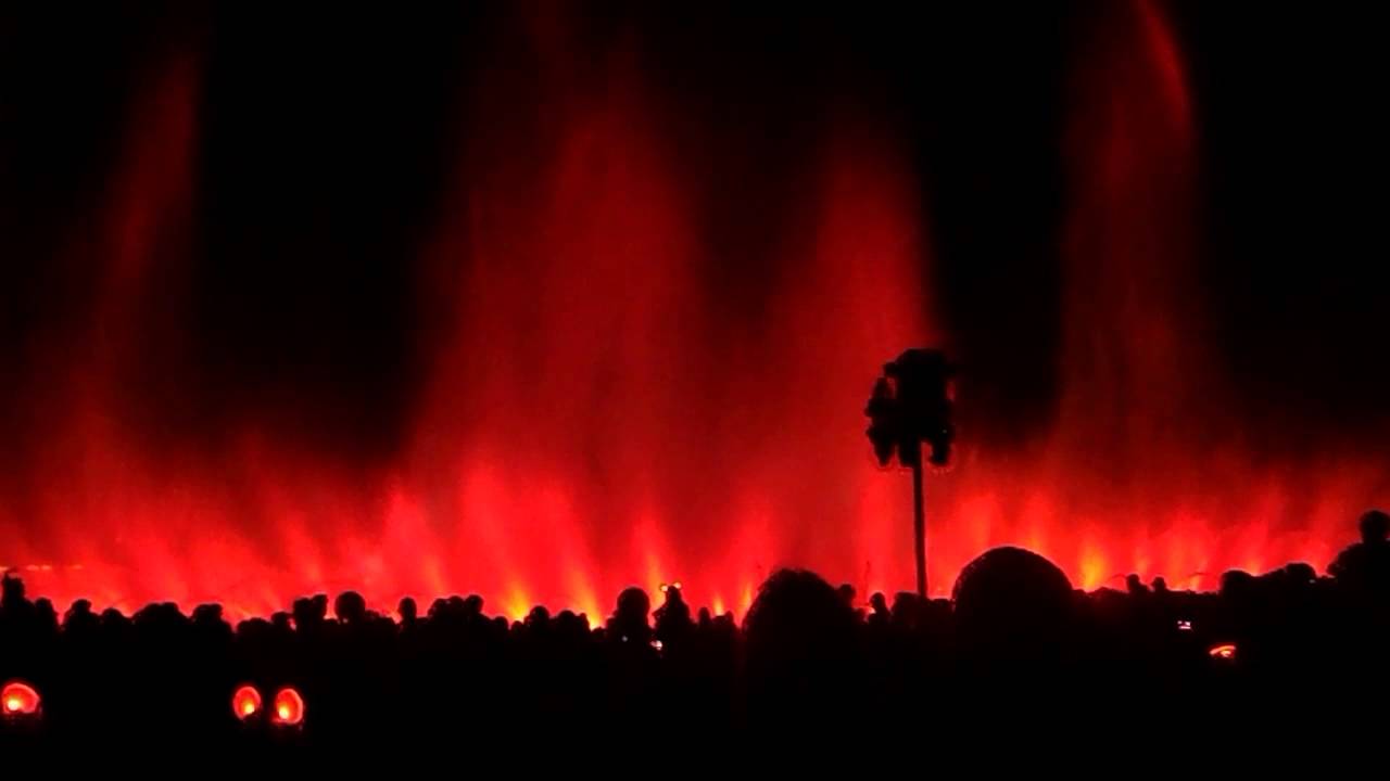 Stampede Scene during World of Color at Disney's California Adventure ...