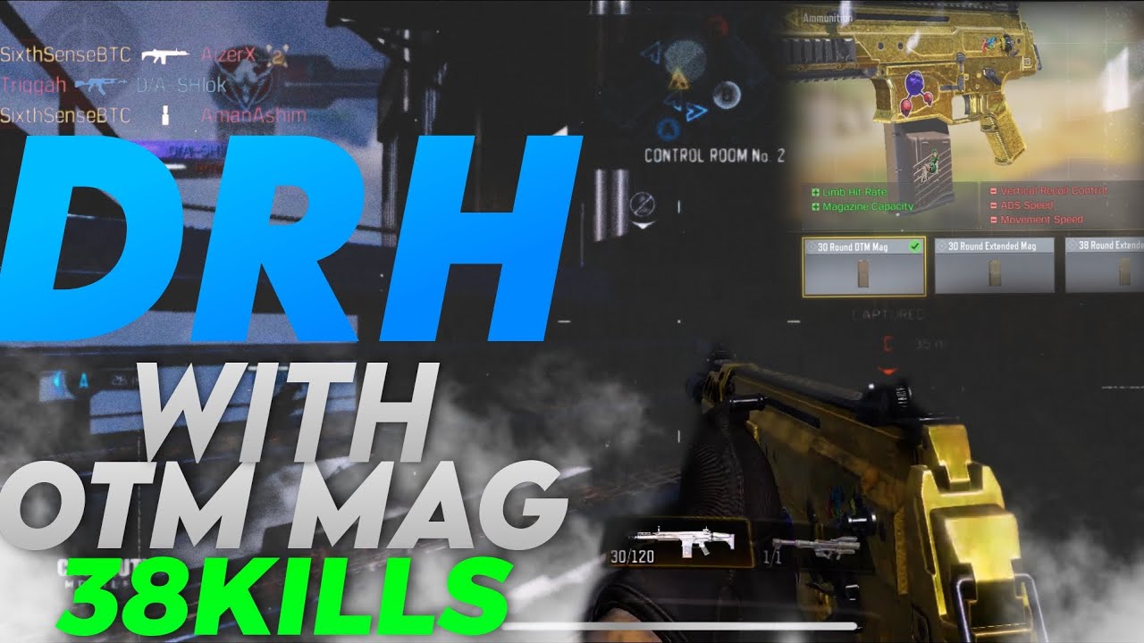 COD Mobile | Using DRH With New OTM Mag | Legendary Tier - YouTube