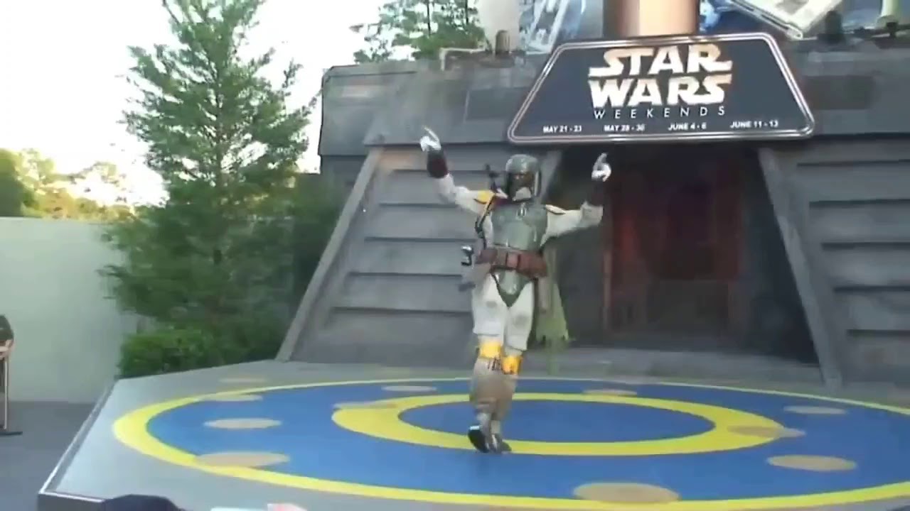 Boba Fett dancing to All star - YouTube