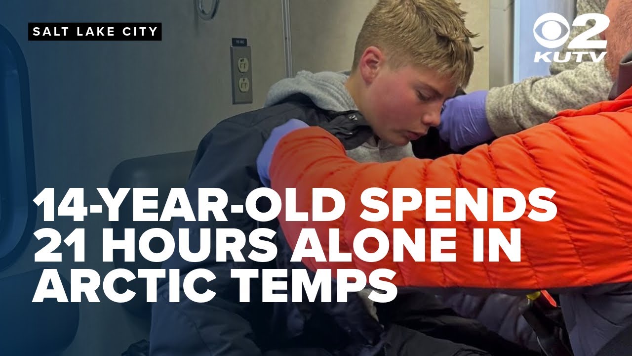14-year-old Utah boy shares story of rescue after 21 hours alone in ...