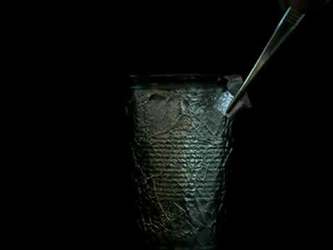 An electrostatic glass - YouTube