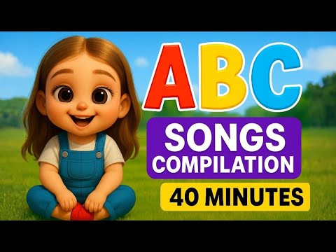 40 Minutes of ABC Songs with Baby Adiya | A-Z Alphabet & Phonics Compilation for Kids