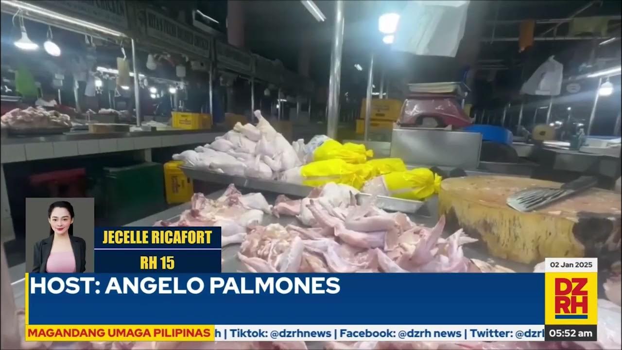Presyo ng karne ng baboy, baka mataas pa rin sa Pasay City Public Market, bentahan ng manok ...
