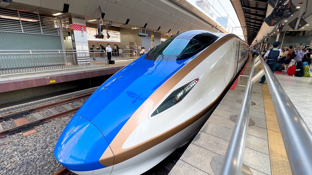 Riding Japan’s Luxurious Bullet Train l KAGAYAKI First Class Seat 🚄 ...