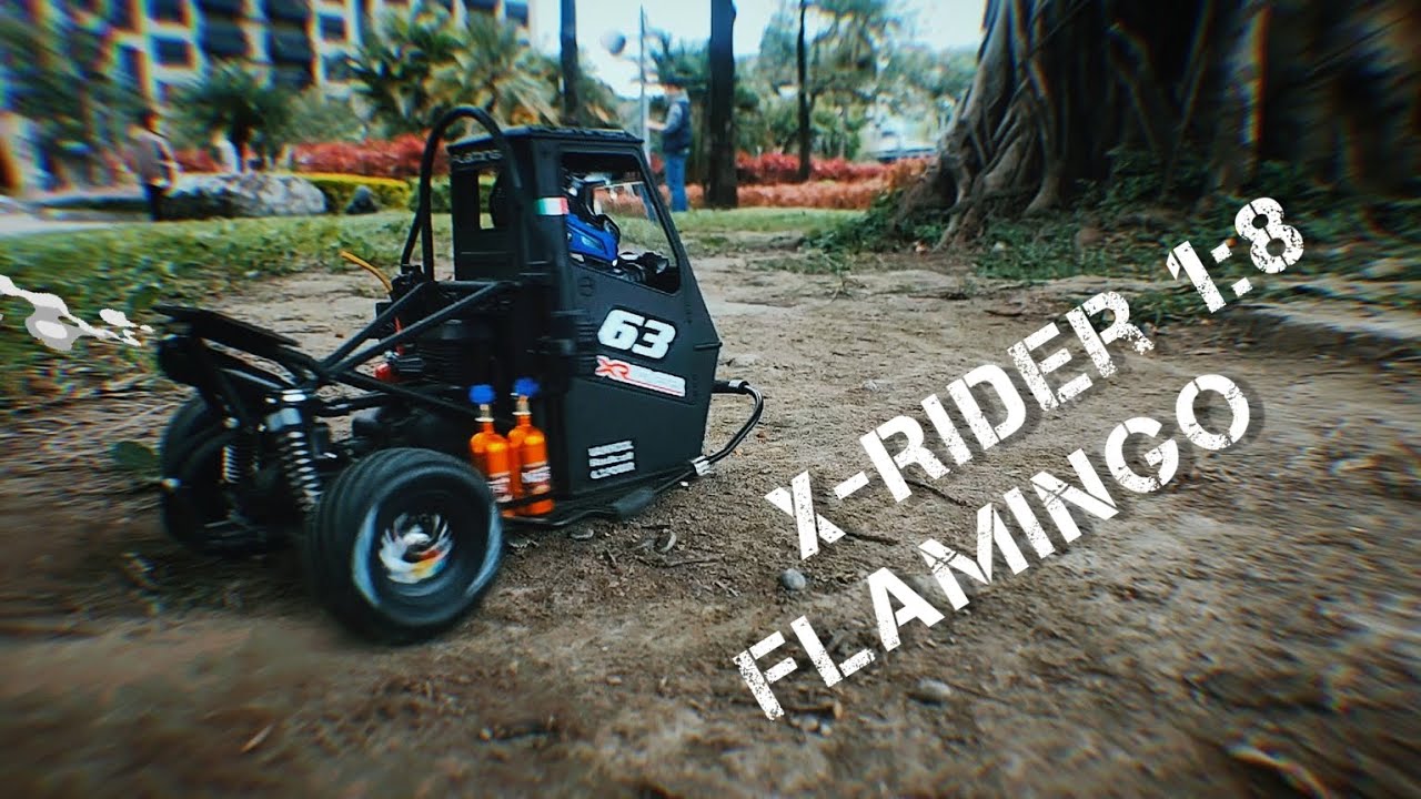 Toy RC Replay - 2023 X-Rider 1:8 FLAMINGO(火鳥嘟嘟) 三輪遙控車 - YouTube