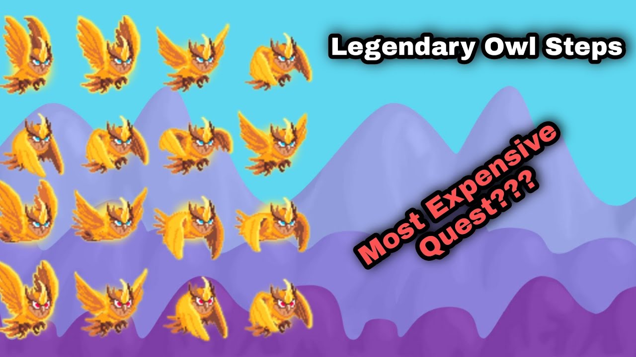 Legendary Owl Steps Revealed |Growtopia - YouTube