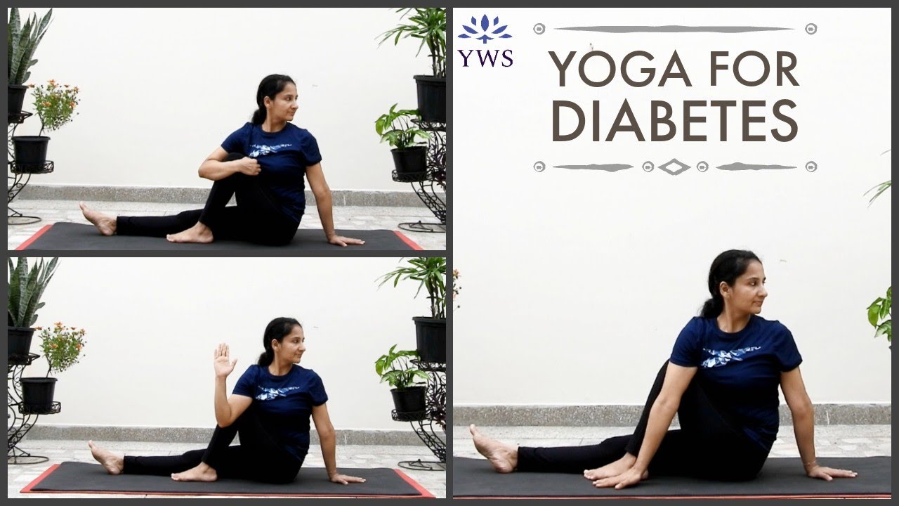 Yoga For Diabetes | 5 Asanas For Diabetes Cure | Yoga For Beginners ...