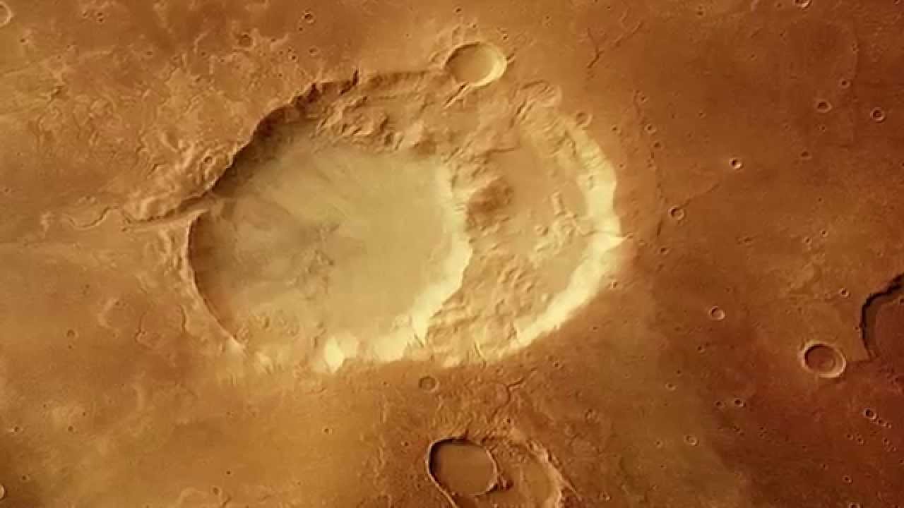 Mars: Siloe Patera 30 x 40 km - YouTube