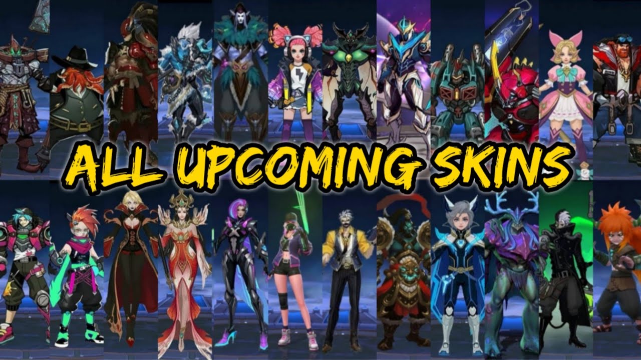 ALL UPCOMING SKINS, EMOJI AND AVATAR BORDERS | MOBILE LEGENDS - YouTube