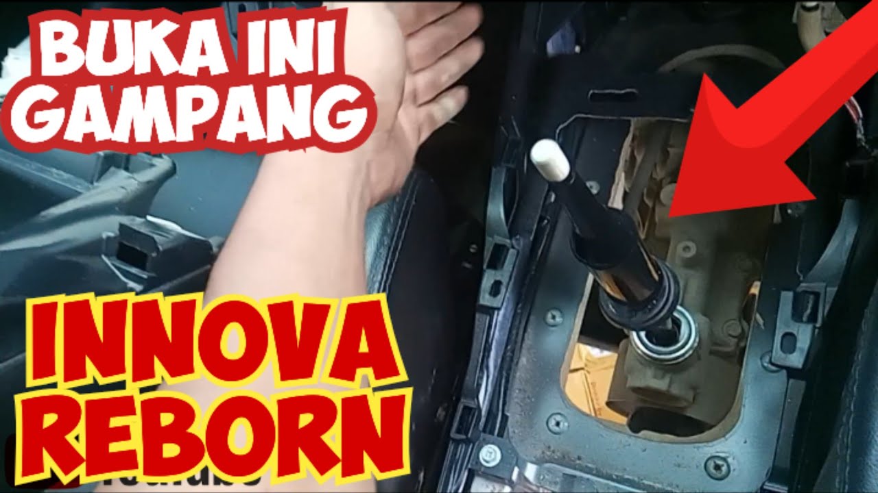 Cara mudah buka handle transmisi Innova reborn - YouTube
