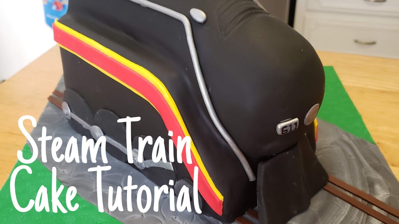 Steam Train Cake Tutorial - YouTube