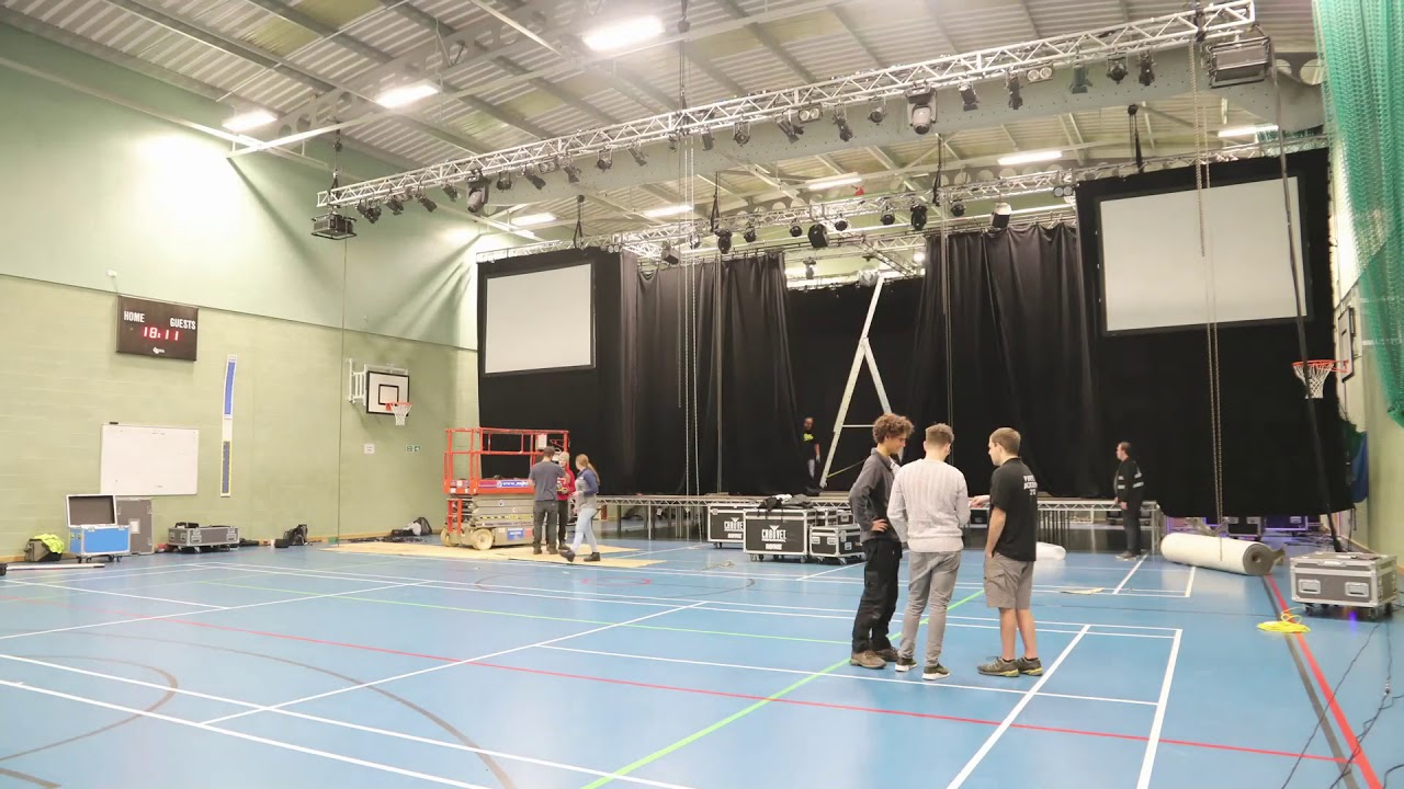 One Way UK European Festival - Main Hall Time Lapse - YouTube