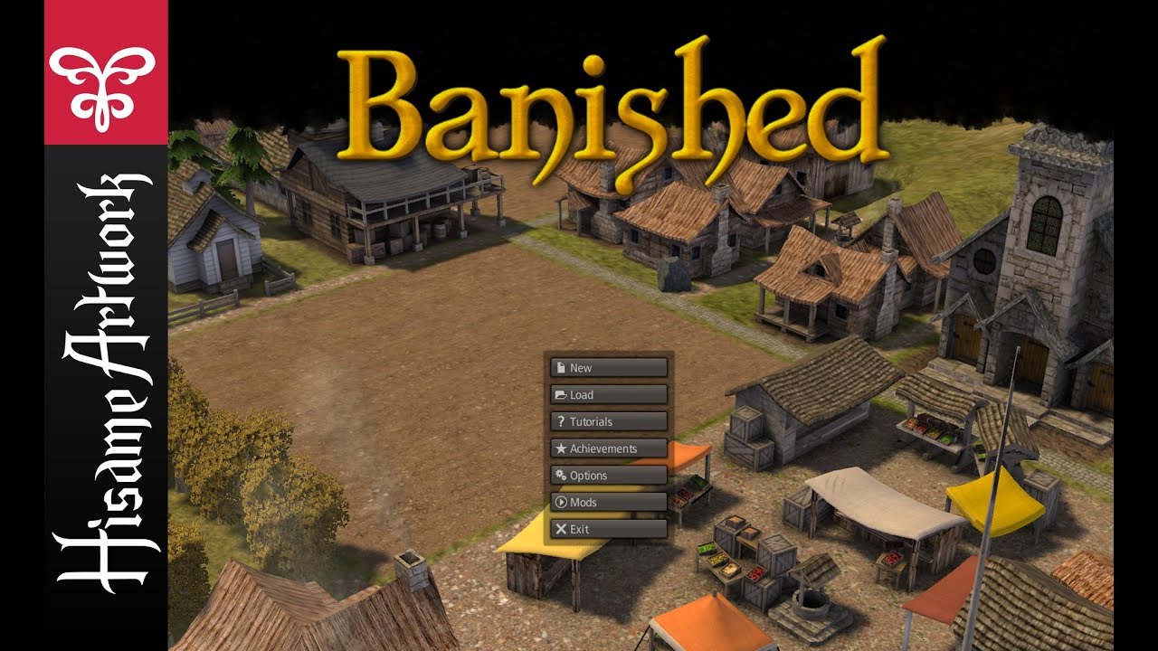 Banished | Live game play - review and recommendation | City builder ...