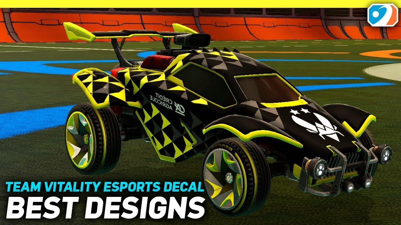 BEST Team Vitality Esports Decal DESIGNS! | Rocket League - YouTube