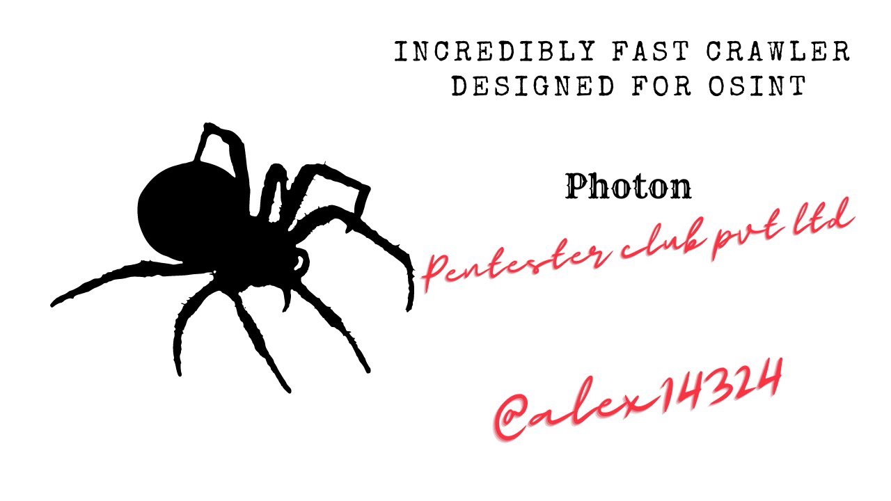 Gather Information about a Target Website using Photon - YouTube