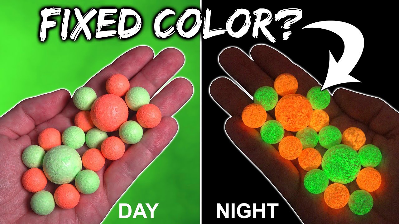 GLOW-IN-THE-DARK: Can you change the color? - YouTube