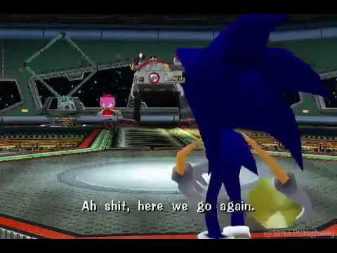 Sonic "Ahh sh*t here we go again" - YouTube