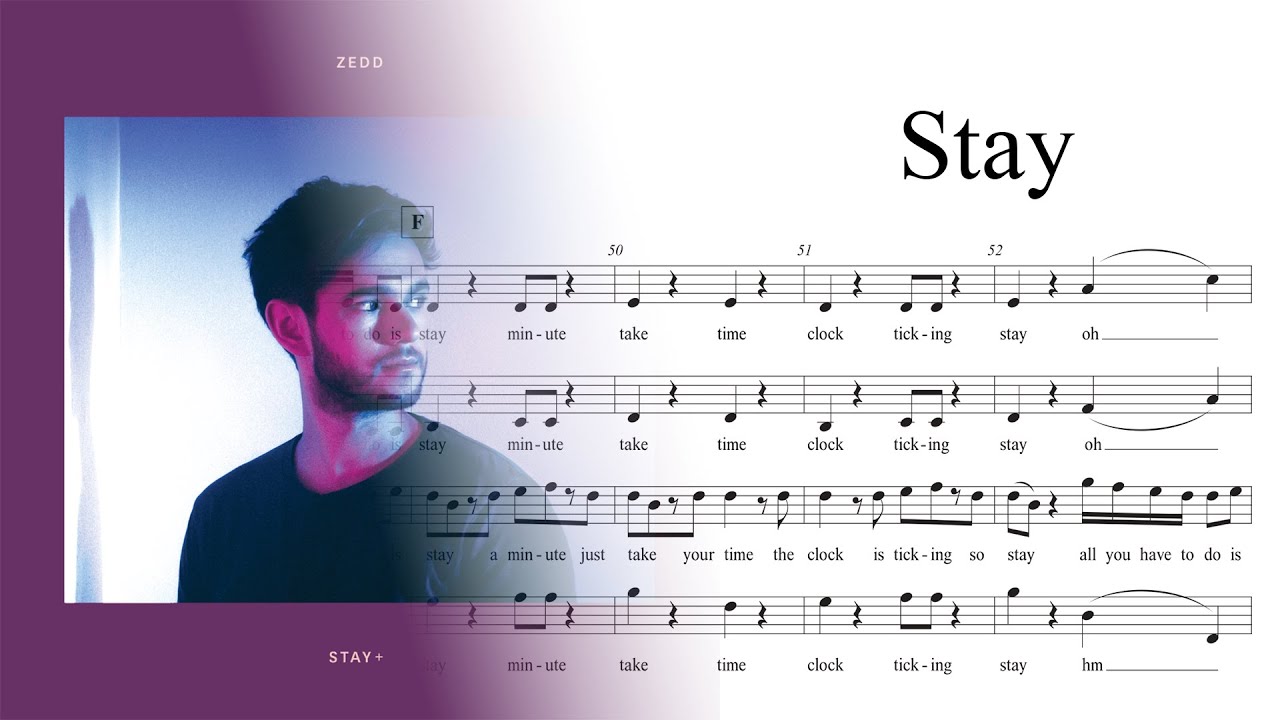 Stay (Zedd, Alessia Cara) - SATB A Cappella Arrangement - YouTube