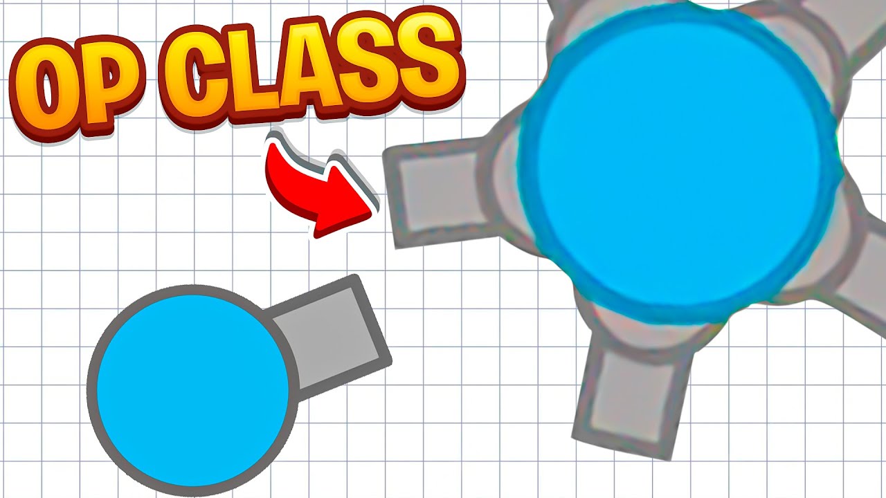 Most OP Custom Class In Diep.io - YouTube