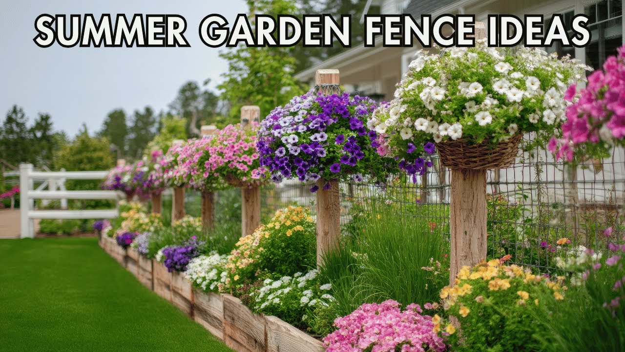 Rustic Backyard Fence Ideas 🪴 Upcycled Wood & Wire Fences for Summer ...
