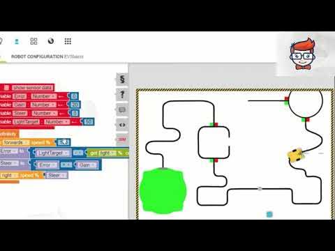EV3 Mindstorm with virtual simulator course - YouTube