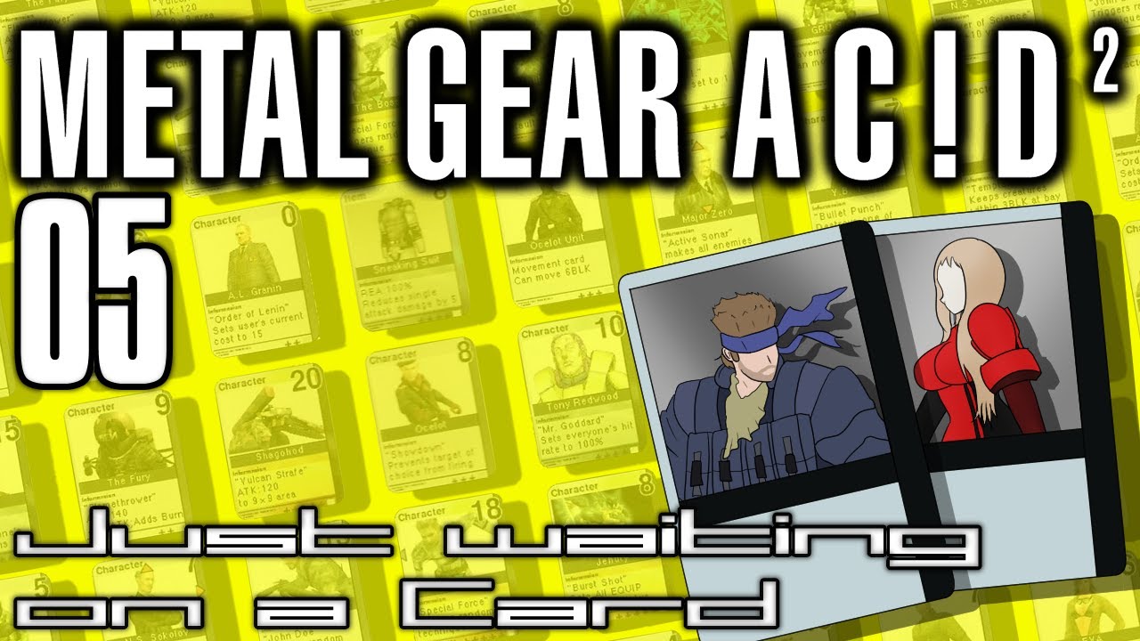 Let's Play Metal Gear Acid 2 - 05 - Just waiting on a Card - YouTube
