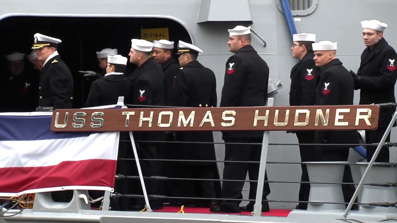 USS Hudner Commissioning Ceremony - Promo - YouTube