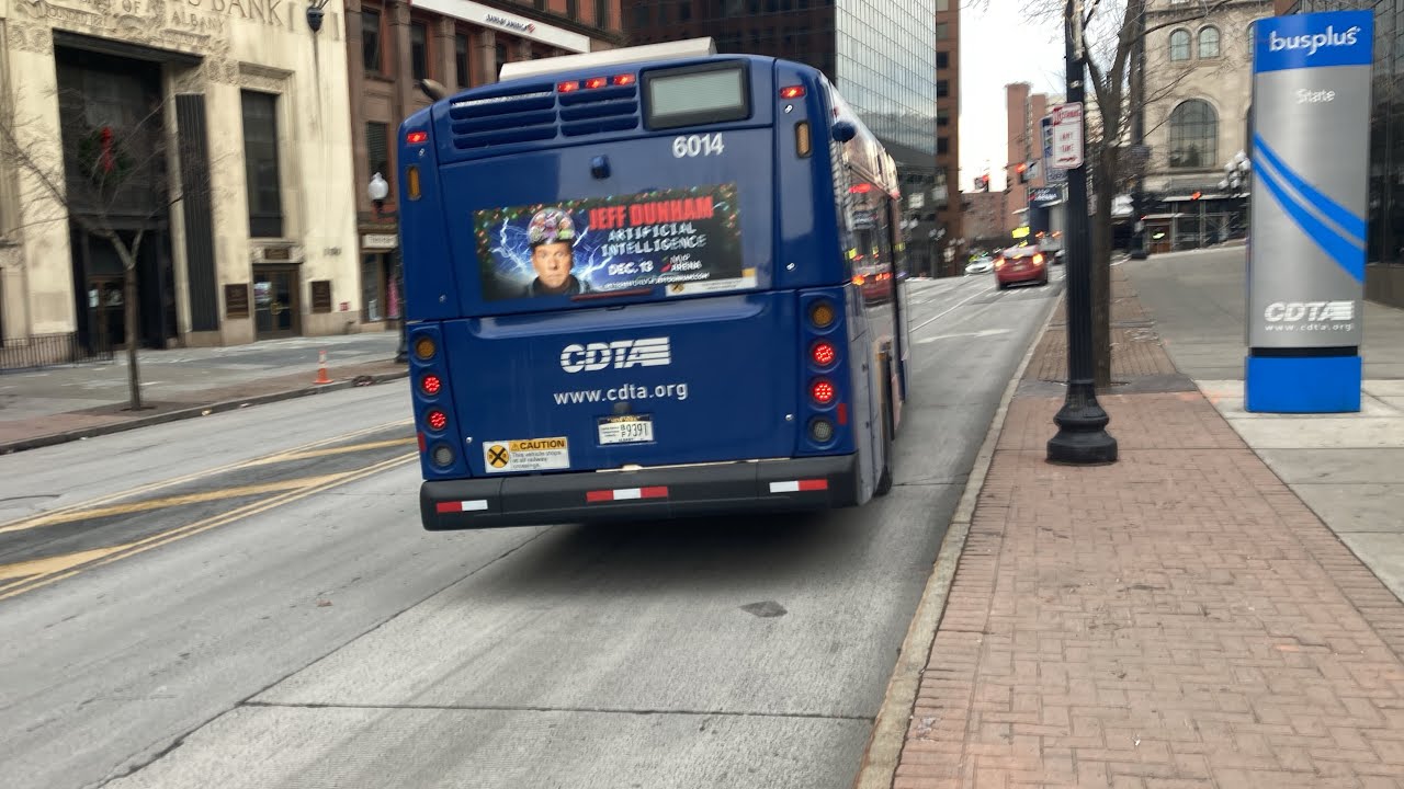 CDTA NEW FLYER 6014 ON ROUTE 106 CLOCKWISE - YouTube