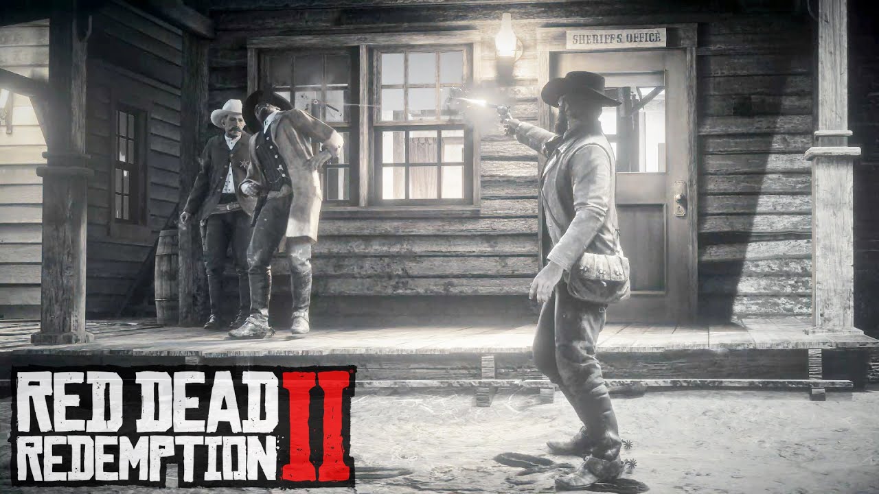 RDR2 - Death slow-mo animations are insane! - YouTube