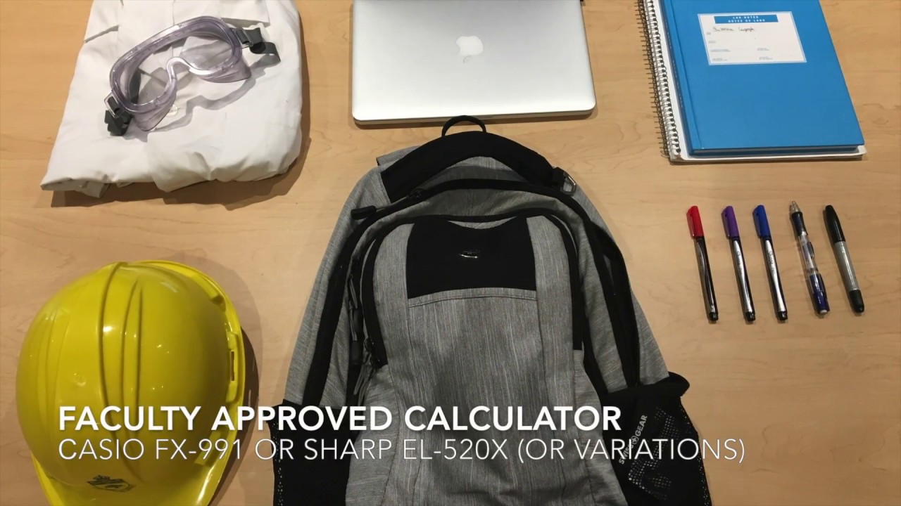 U of T Engineering Student's Backpack - YouTube